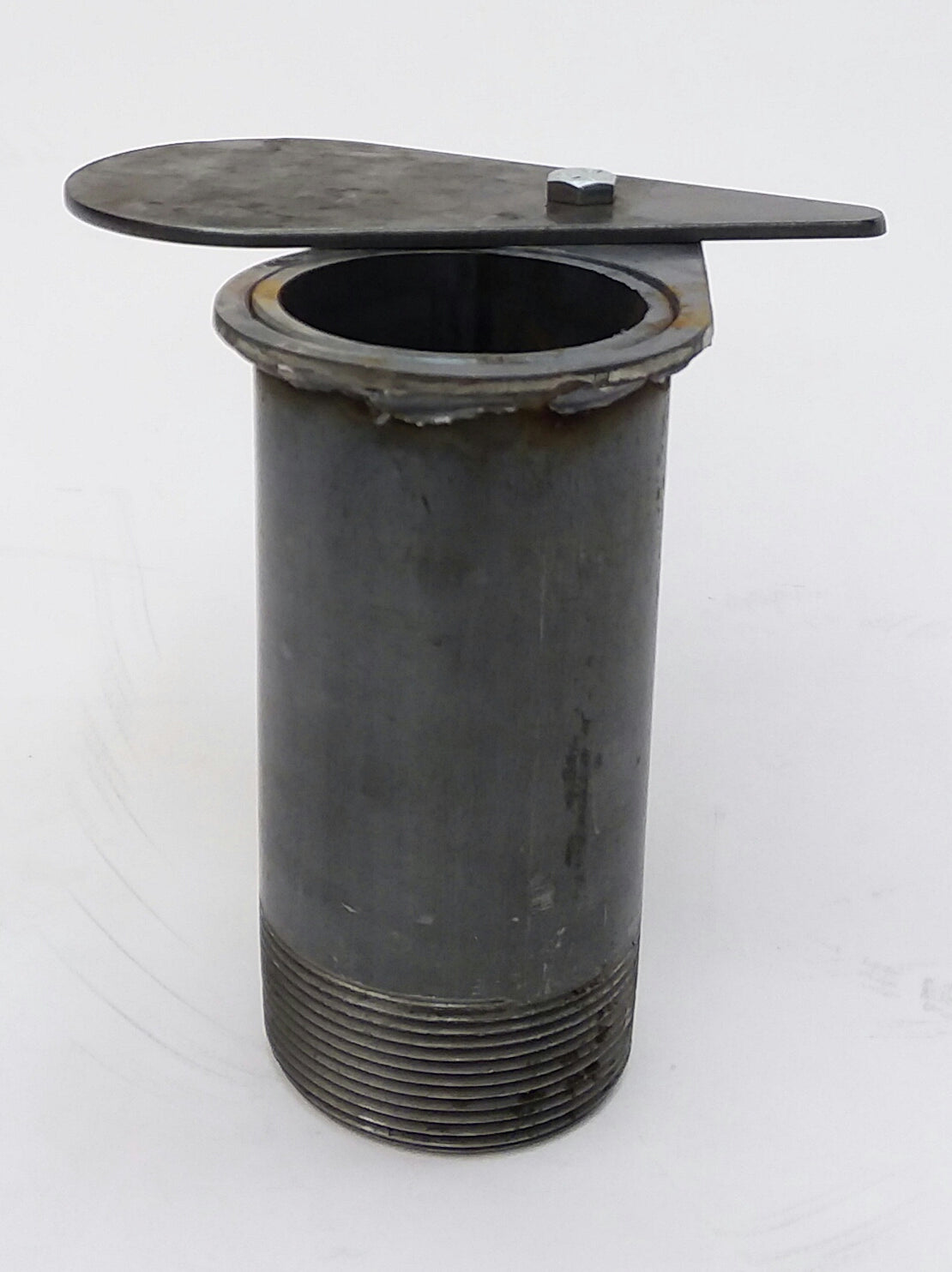 2" Threaded Exhaust With Tear Drop Damper — AmazingSmokers.com