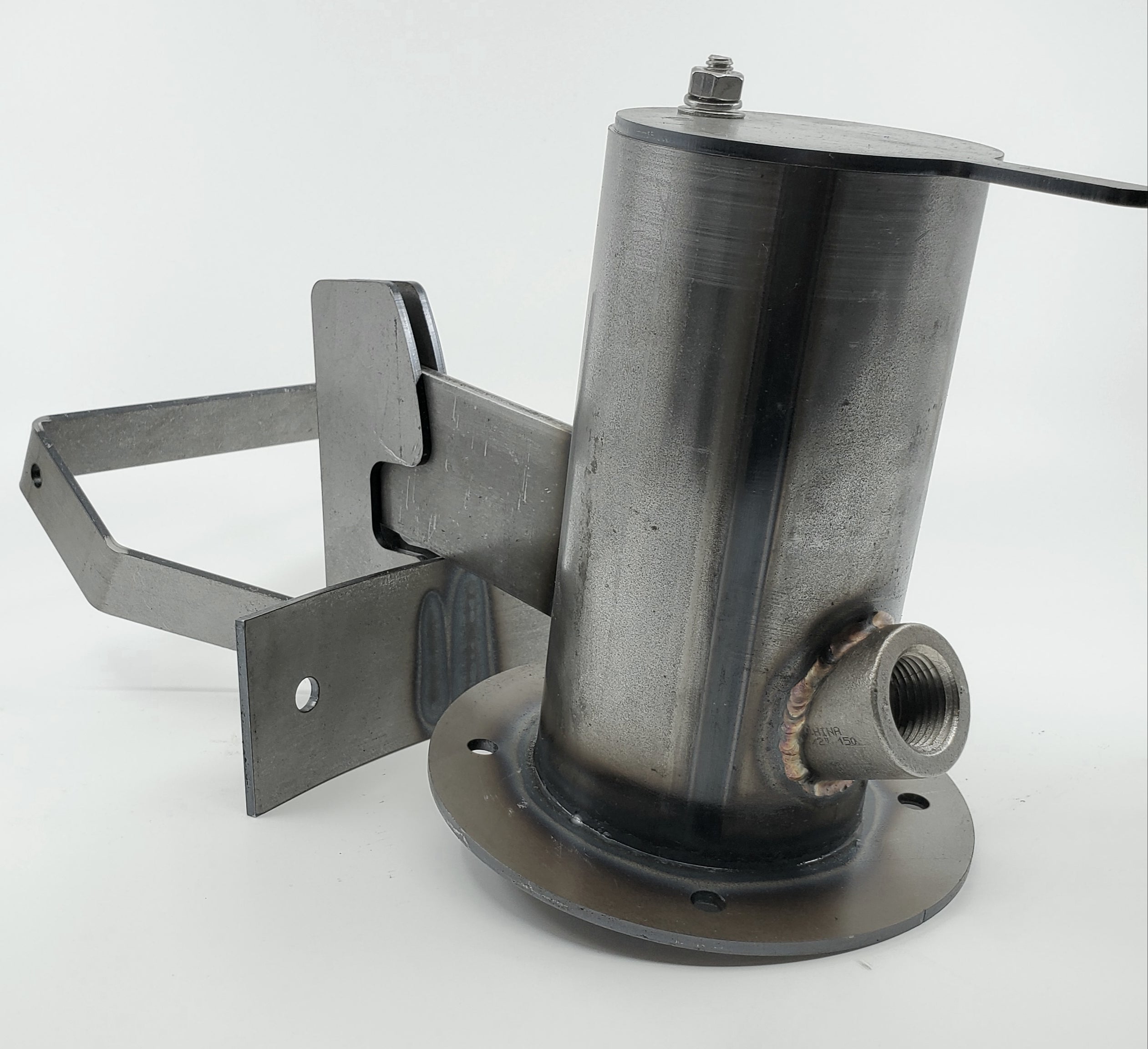 Unpainted Steel Smoke Stack Combo — AmazingSmokers.com